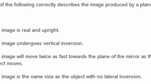 Spherical mirrors questions (practice) | Khan Academy