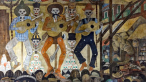 Diego Rivera, first and second floor murals of the Secretaría de ...