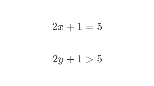 Solving linear equations and linear inequalities | Lesson (article ...