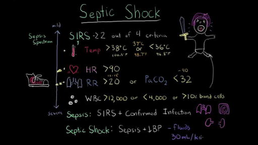 Sirs Sepsis Septic Shock Mods Nclex Nursing School Survival