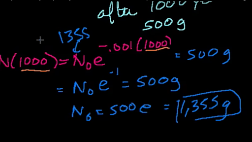 Half Life Formula Calculus