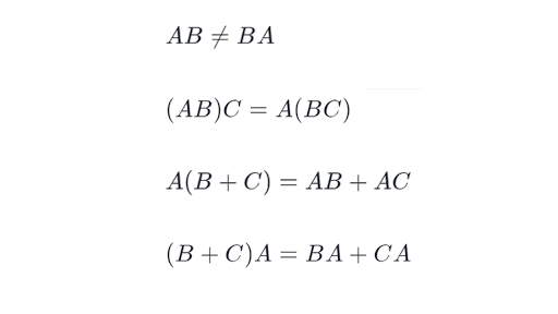 Properties Of Matrix Multiplication article Khan Academy