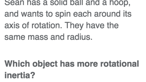 Predicting Rotational Inertia Practice Khan Academy