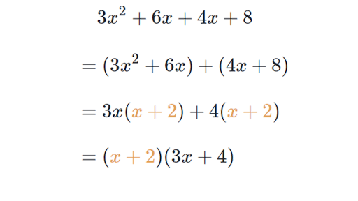 Factoring By Grouping article Khan Academy app