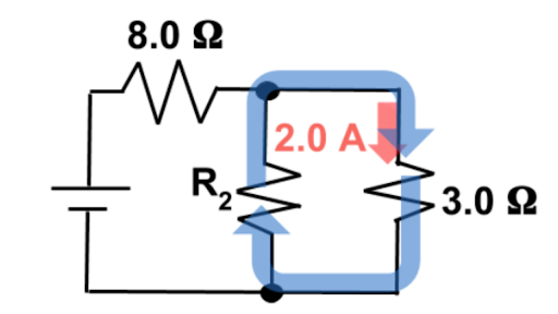 Kirchhoff's loop rule calculations (practice) | Khan Academy