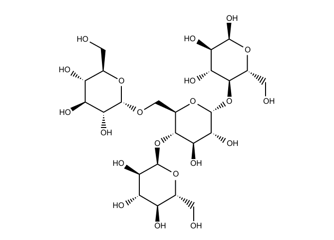 Chemical Structure Of Glycogen