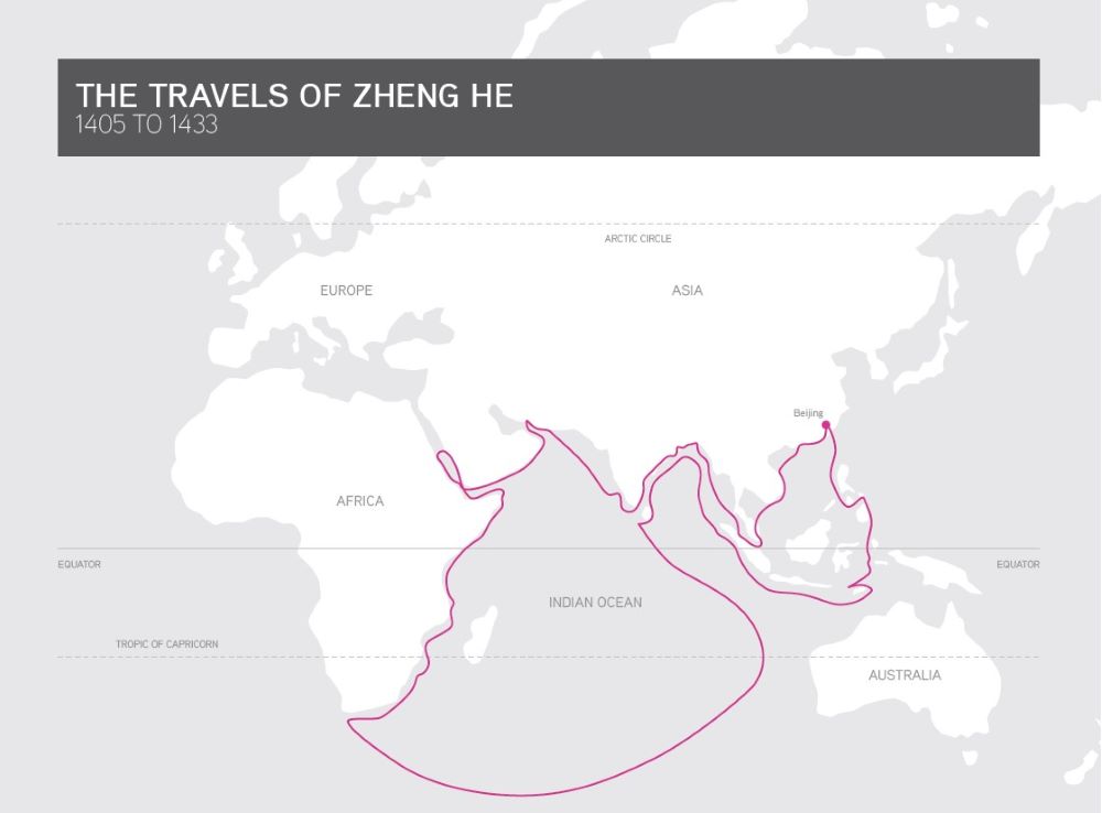 Zheng He Map