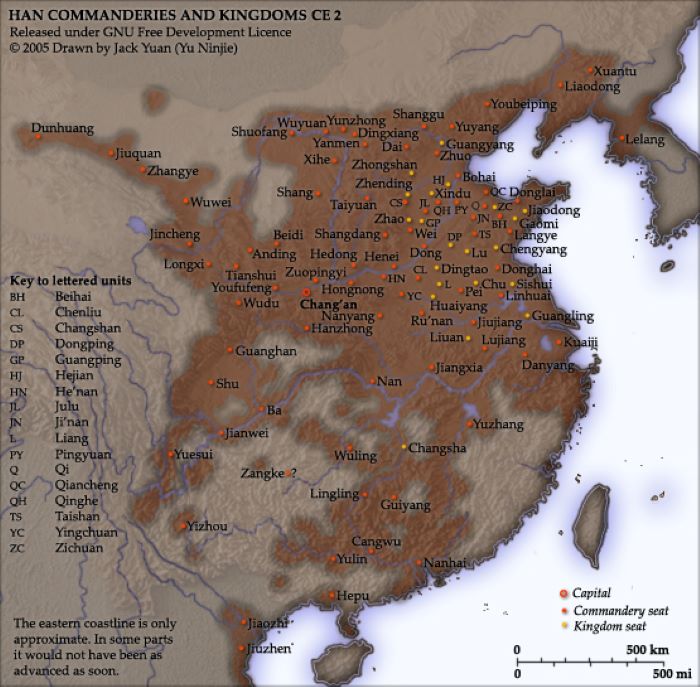 Han Empires World Maps