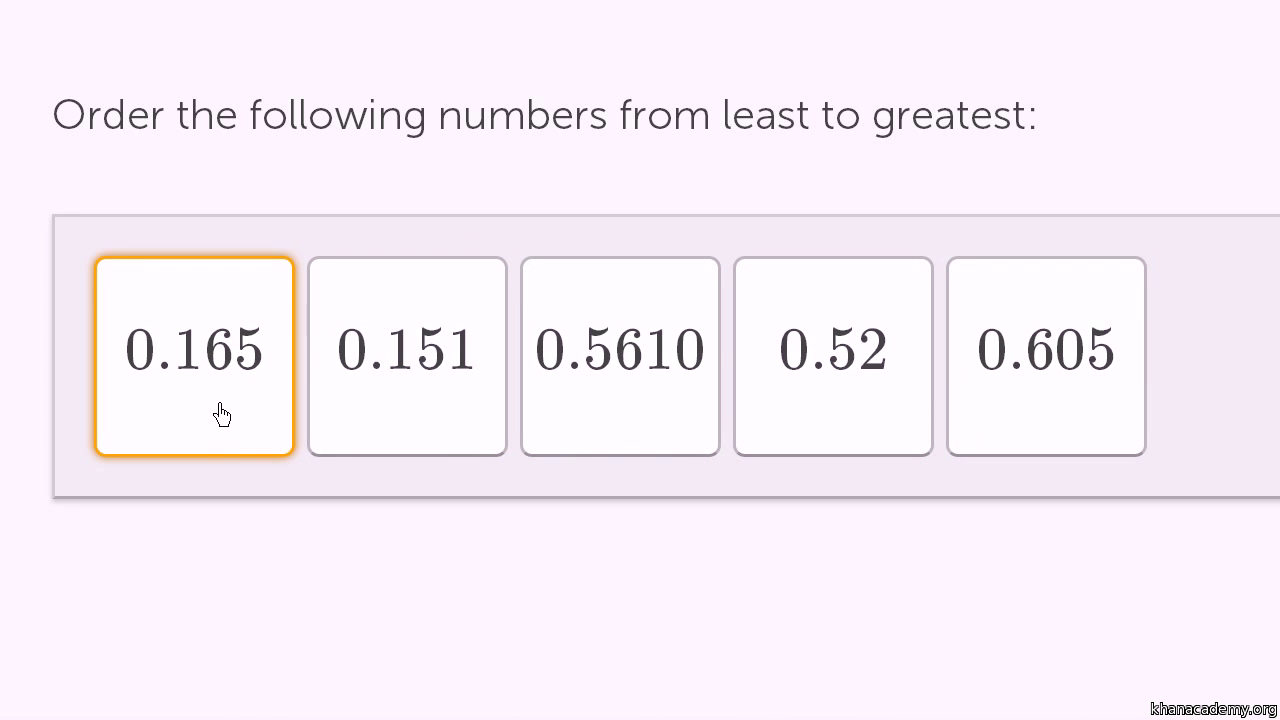 Ordering Decimals Worksheet Examples And Forms