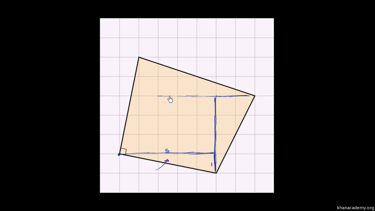 Quadrilateral Area How To Find The Area Of A Rectangle Basic