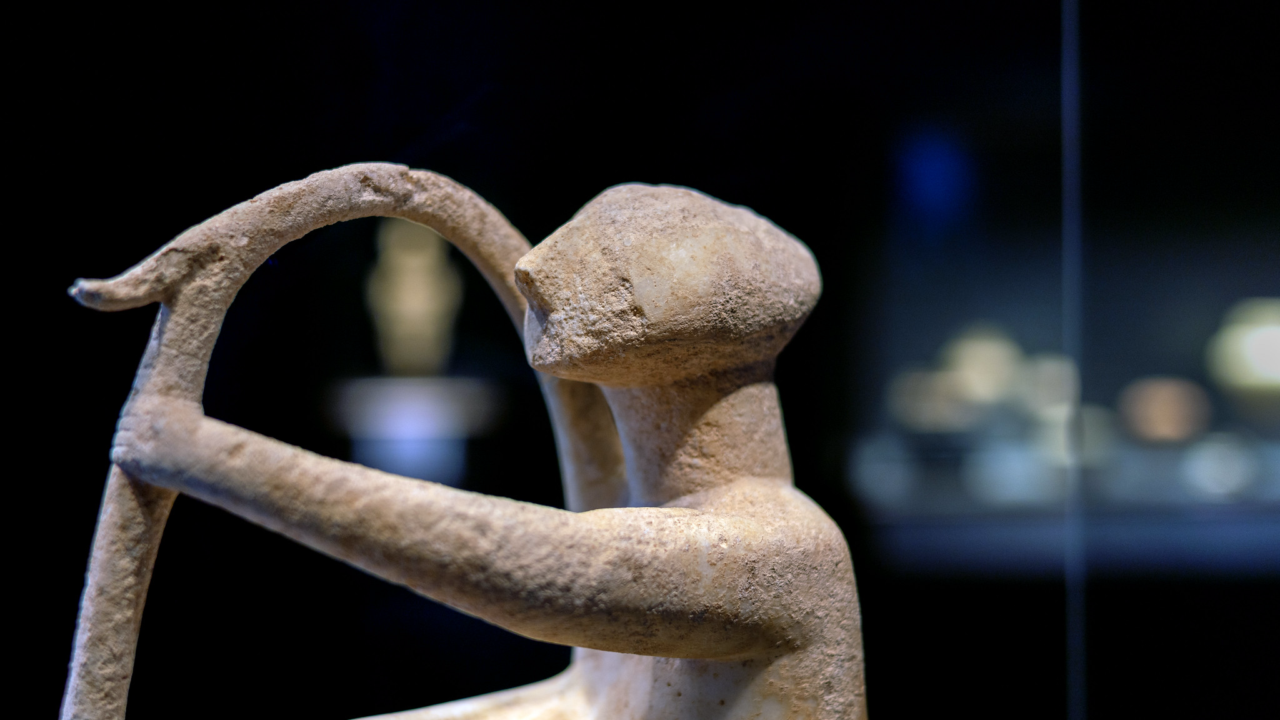 Male Lyre Player